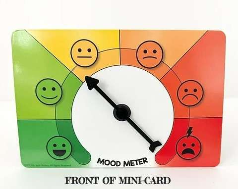 Mood Meter & Feelings Faces Mini-Chart (5) | Self Esteem Shop